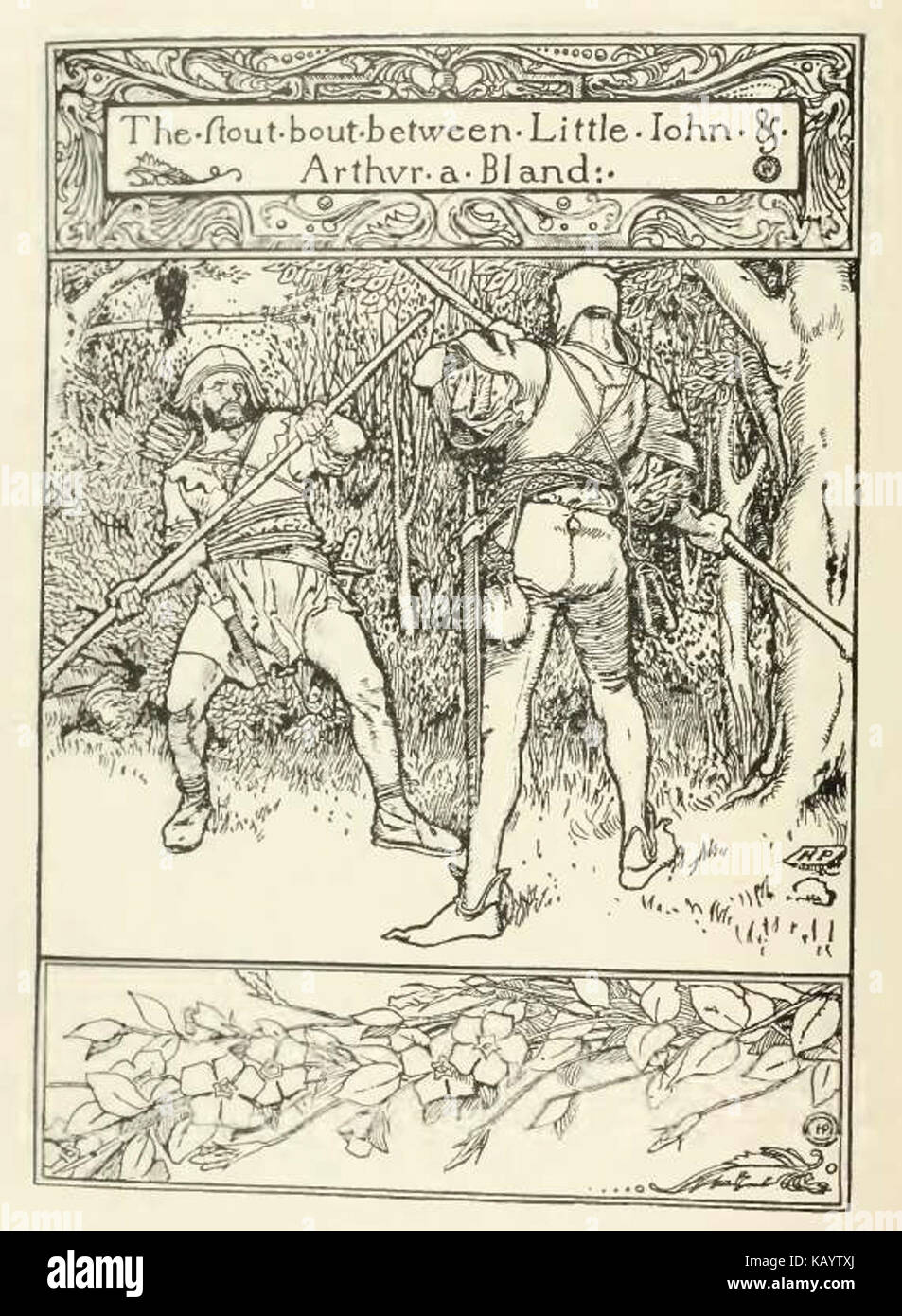 Little john robin hood hi-res stock photography and images - Alamy