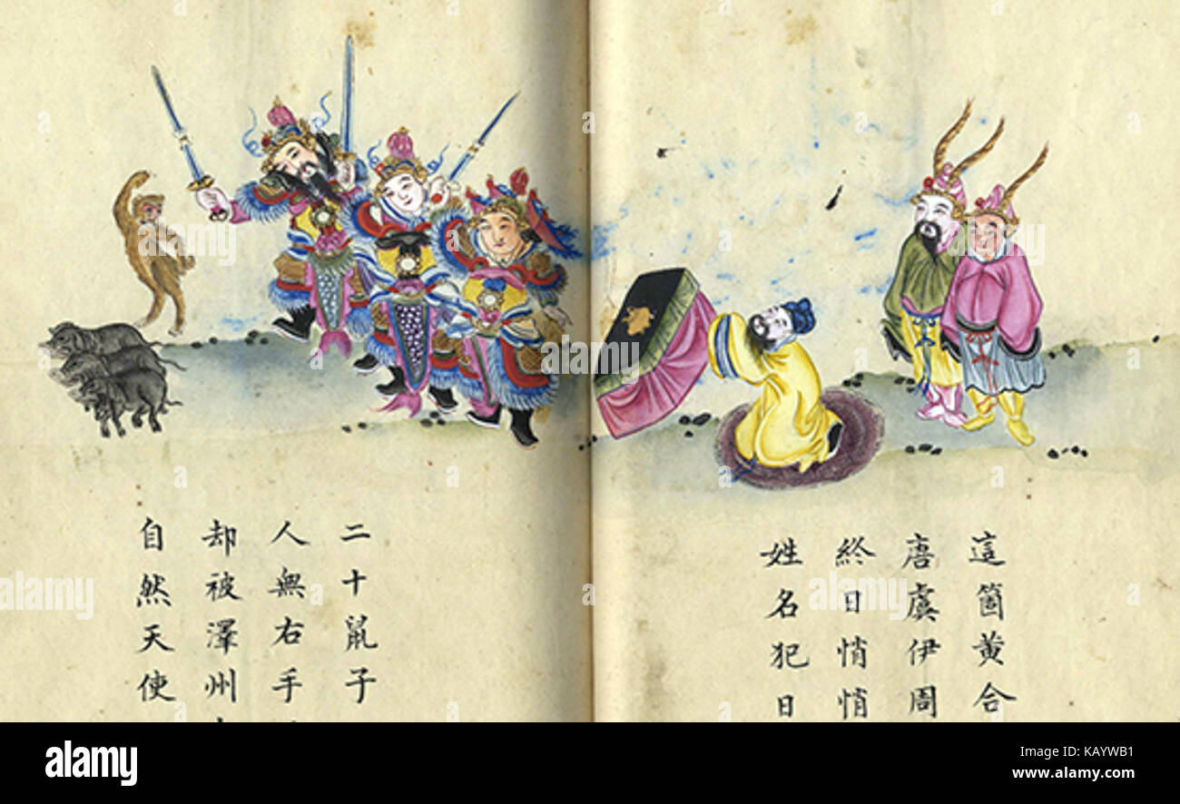 Tuibeitu is an ancient manuscript originating from Leiden, containing ...