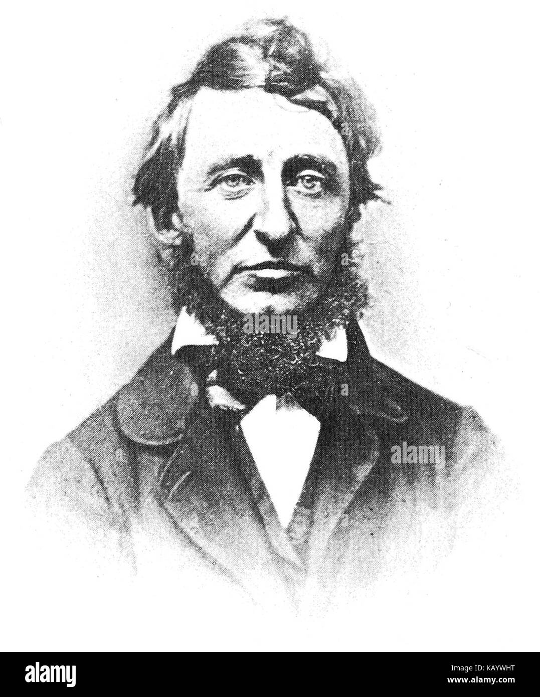 Henry david thoreau civil disobedience Black and White Stock Photos ...