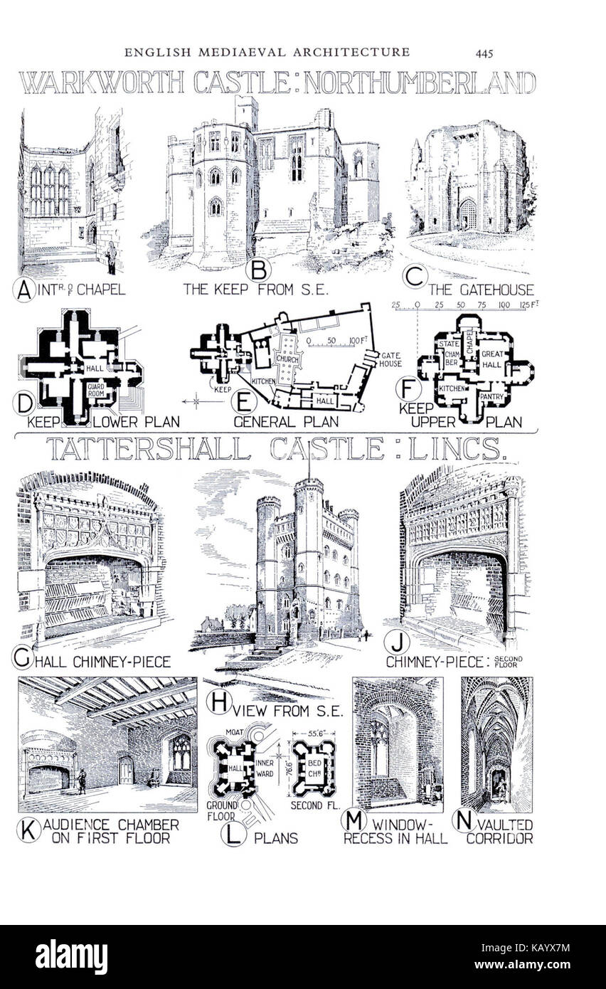 Castle english Cut Out Stock Images & Pictures - Alamy