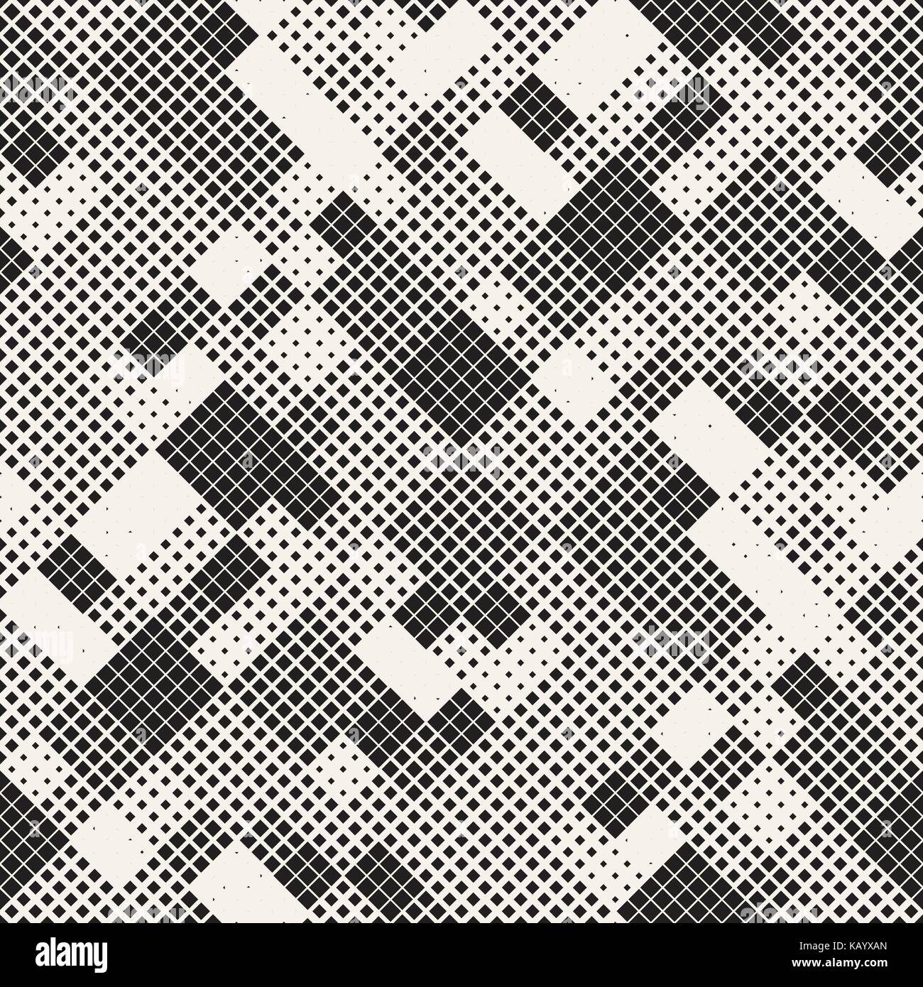 Modern Stylish Halftone Texture. Endless Abstract Background With ...