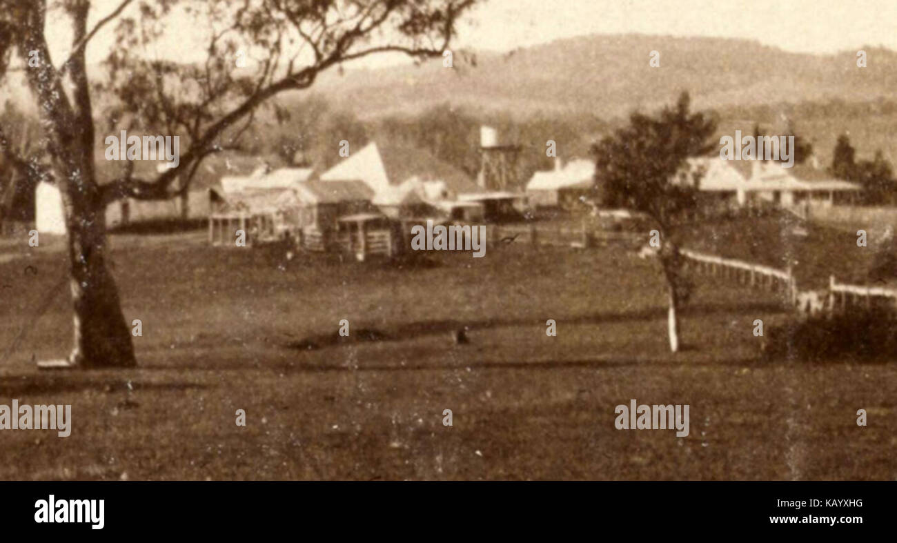 Tuggeranong Homestead circa 1910 Stock Photo - Alamy