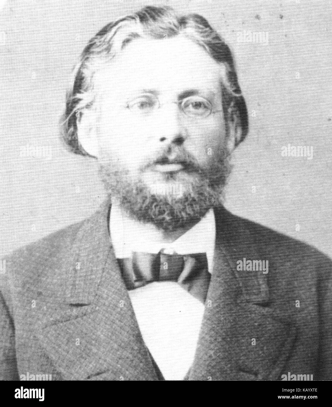 Wilhelm Kobelt Portrait 1880 Stock Photo - Alamy