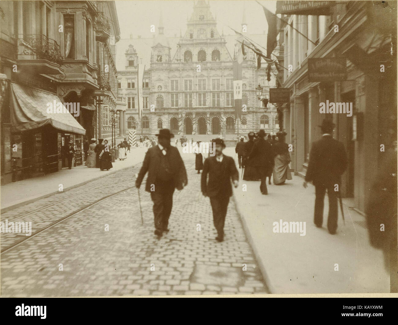 Wiesbaden Fotogr Julius Gujer 1904 1905 Stock Photo - Alamy