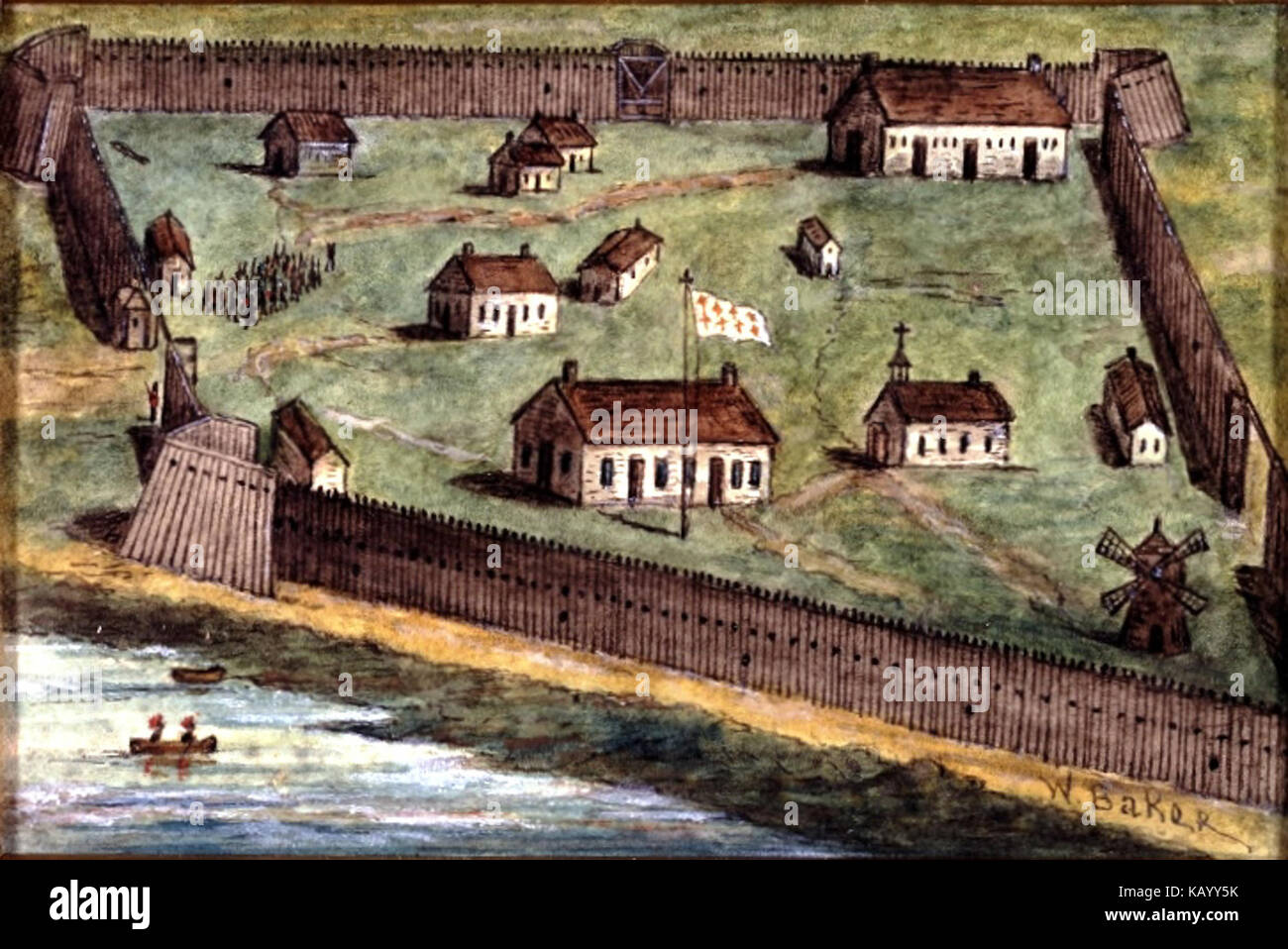 Lachine map hi-res stock photography and images - Alamy