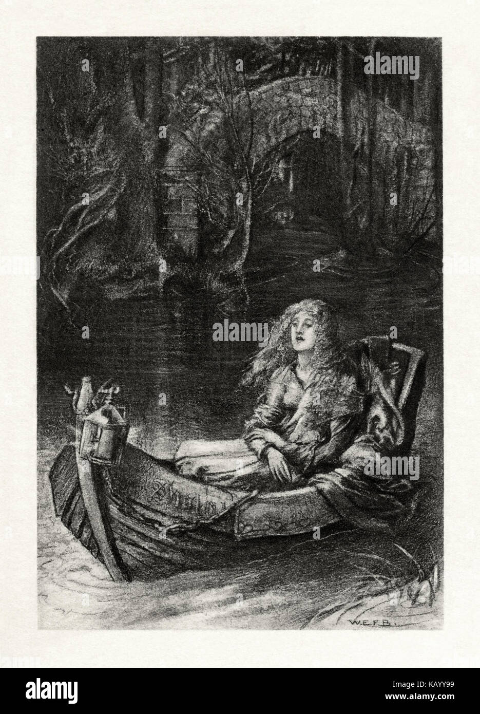 W.E.F. Britten The Early Poems of Alfred, Lord Tennyson The Lady of ...