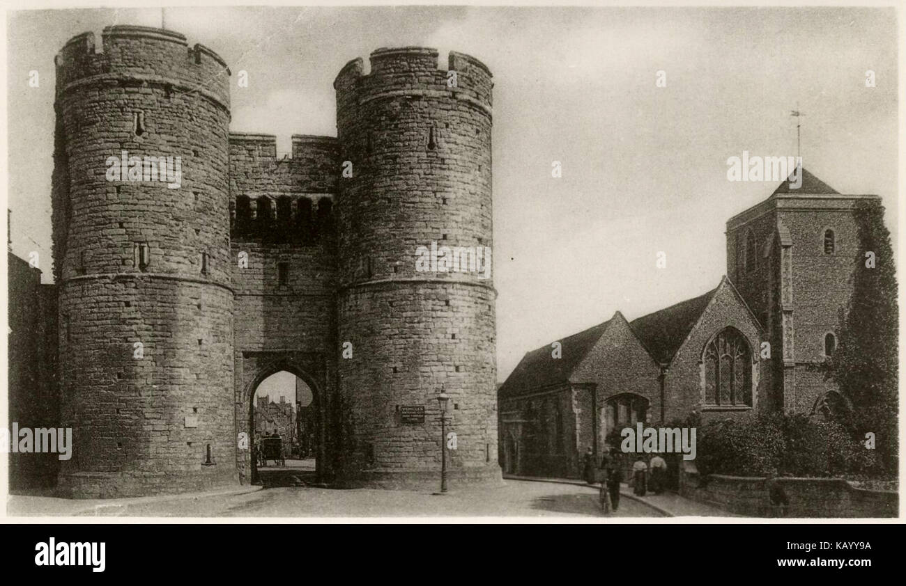 West Gate Towers 012 1905 Stock Photo - Alamy