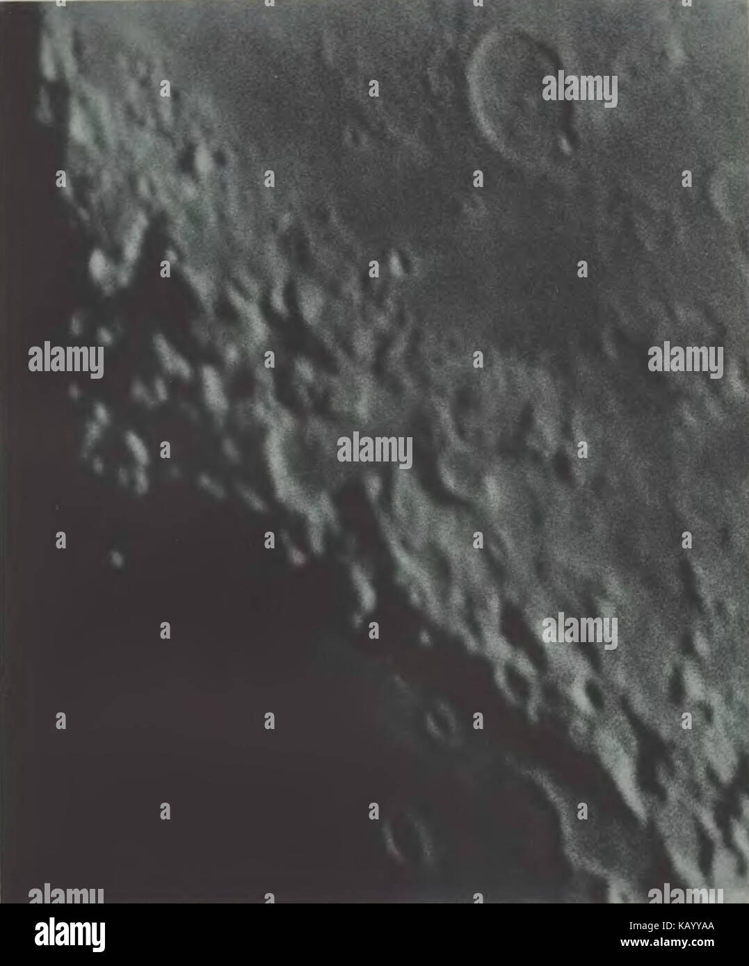 Weinek Mond Atlas T066 Stock Photo - Alamy