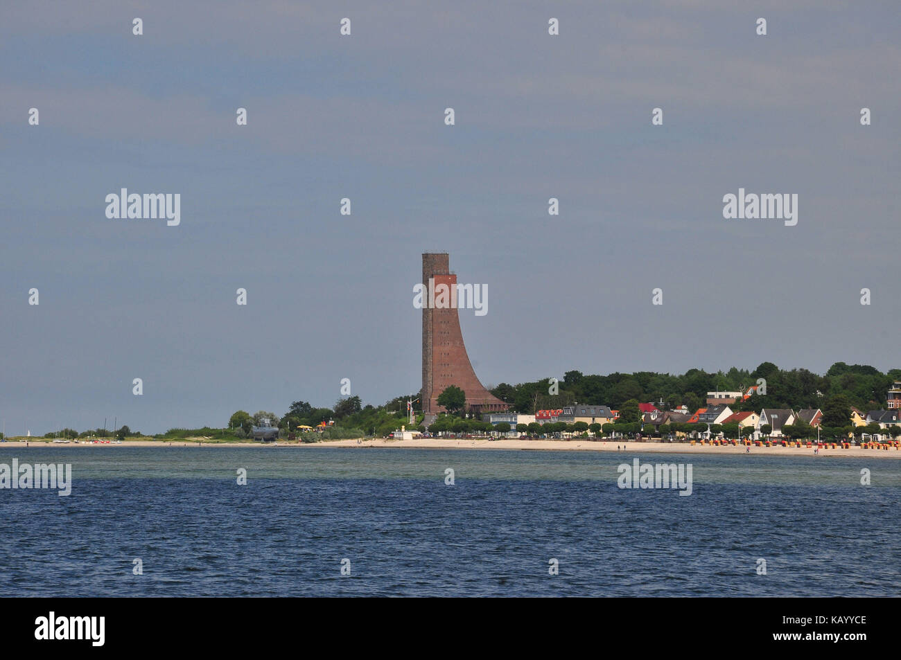 Germany, Schleswig - Holstein, Kiel, Kiel fjord, Laboe, memorial Stock ...