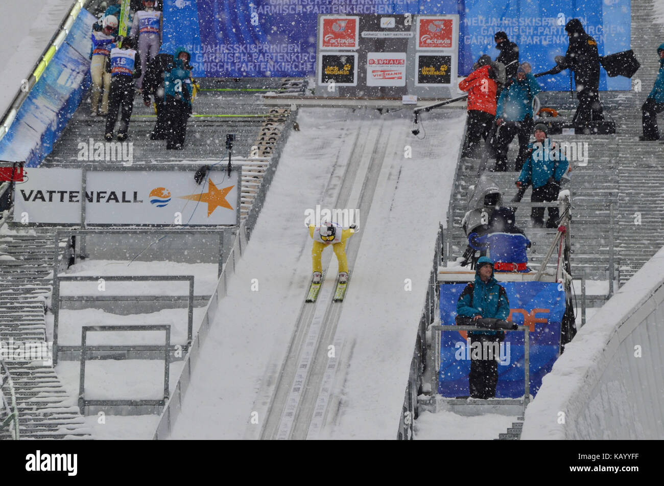 Ski jumping tower hi-res stock photography and images - Alamy