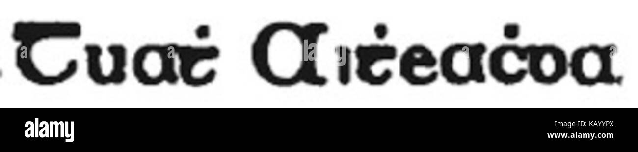 Gaelic heritage Cut Out Stock Images & Pictures - Alamy