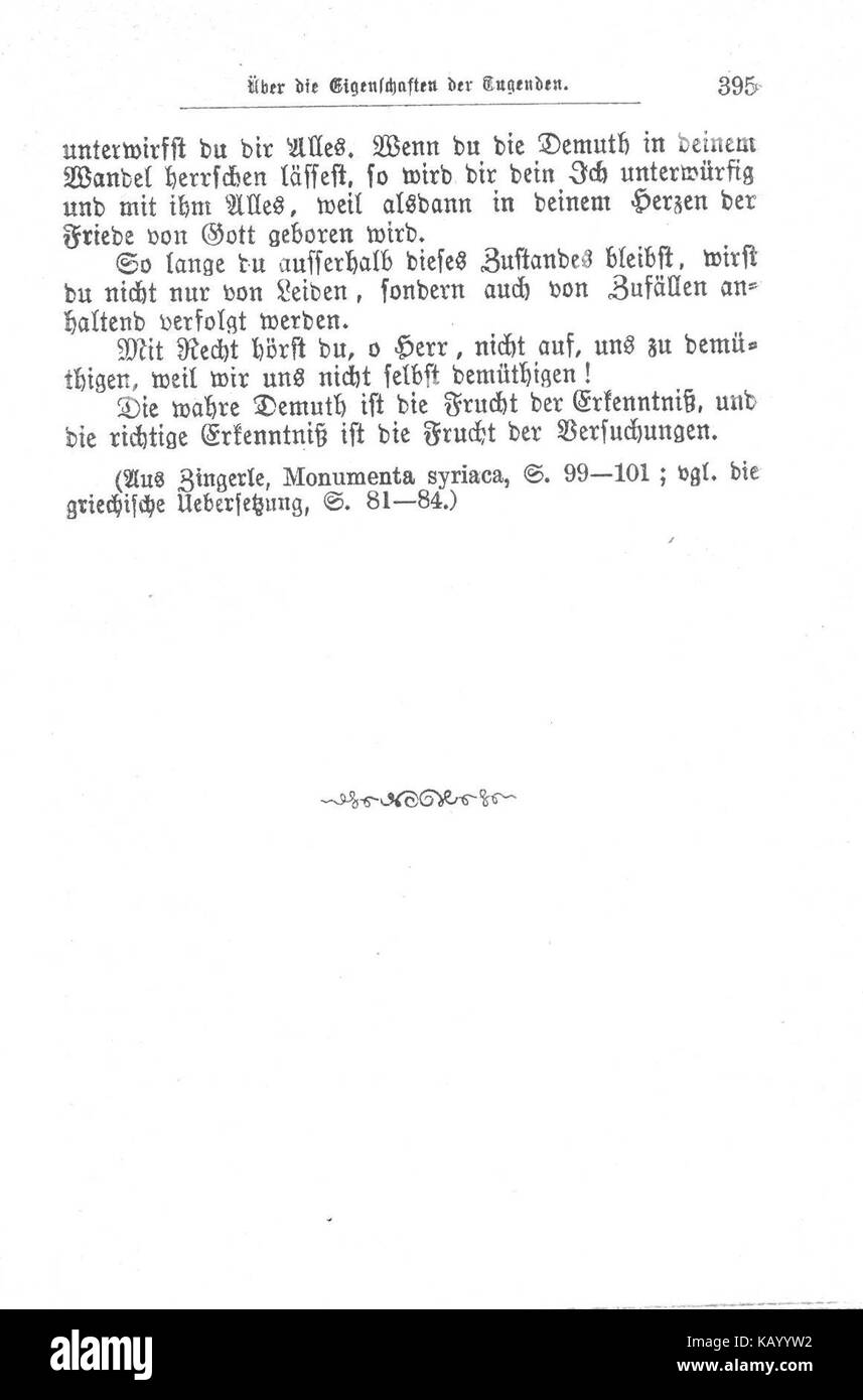 Ueber die wesentlichen Eigenschaften der Tugenden 395 Stock Photo - Alamy