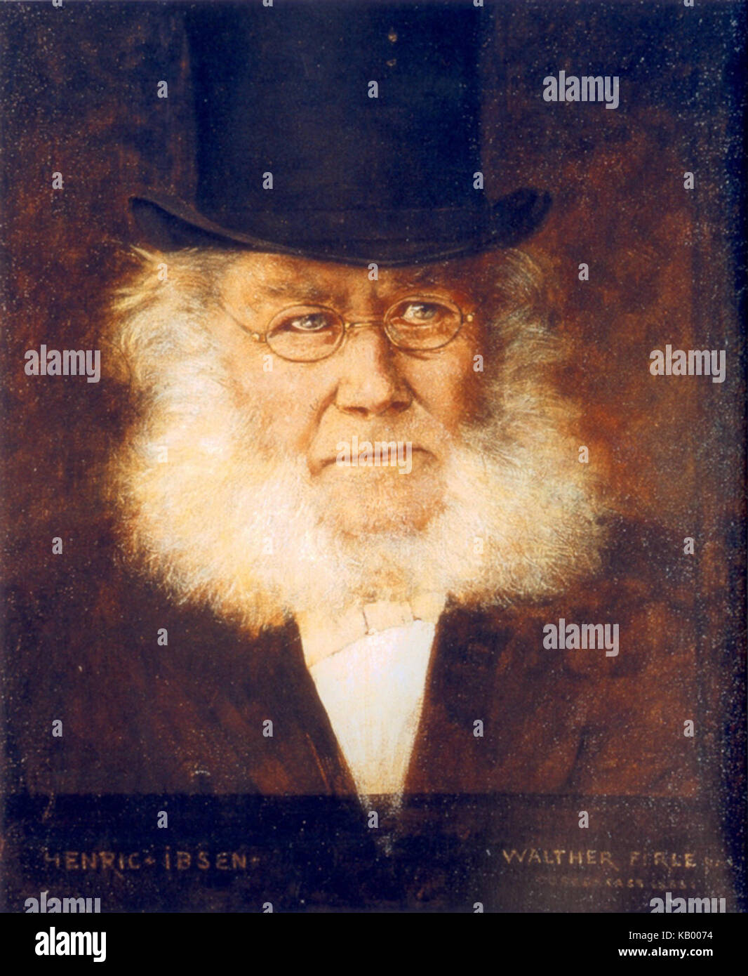 Walter Firle Ibsen 1888 Stock Photo - Alamy