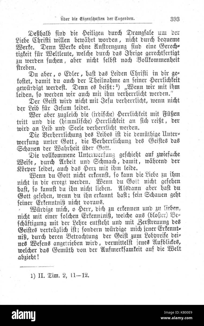 Ueber die wesentlichen Eigenschaften der Tugenden 393 Stock Photo - Alamy