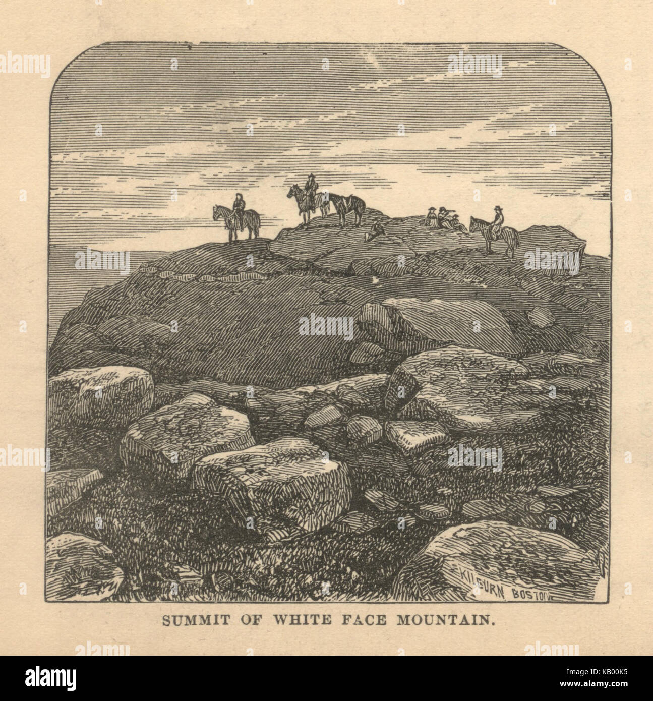 Map of whiteface hi-res stock photography and images - Alamy