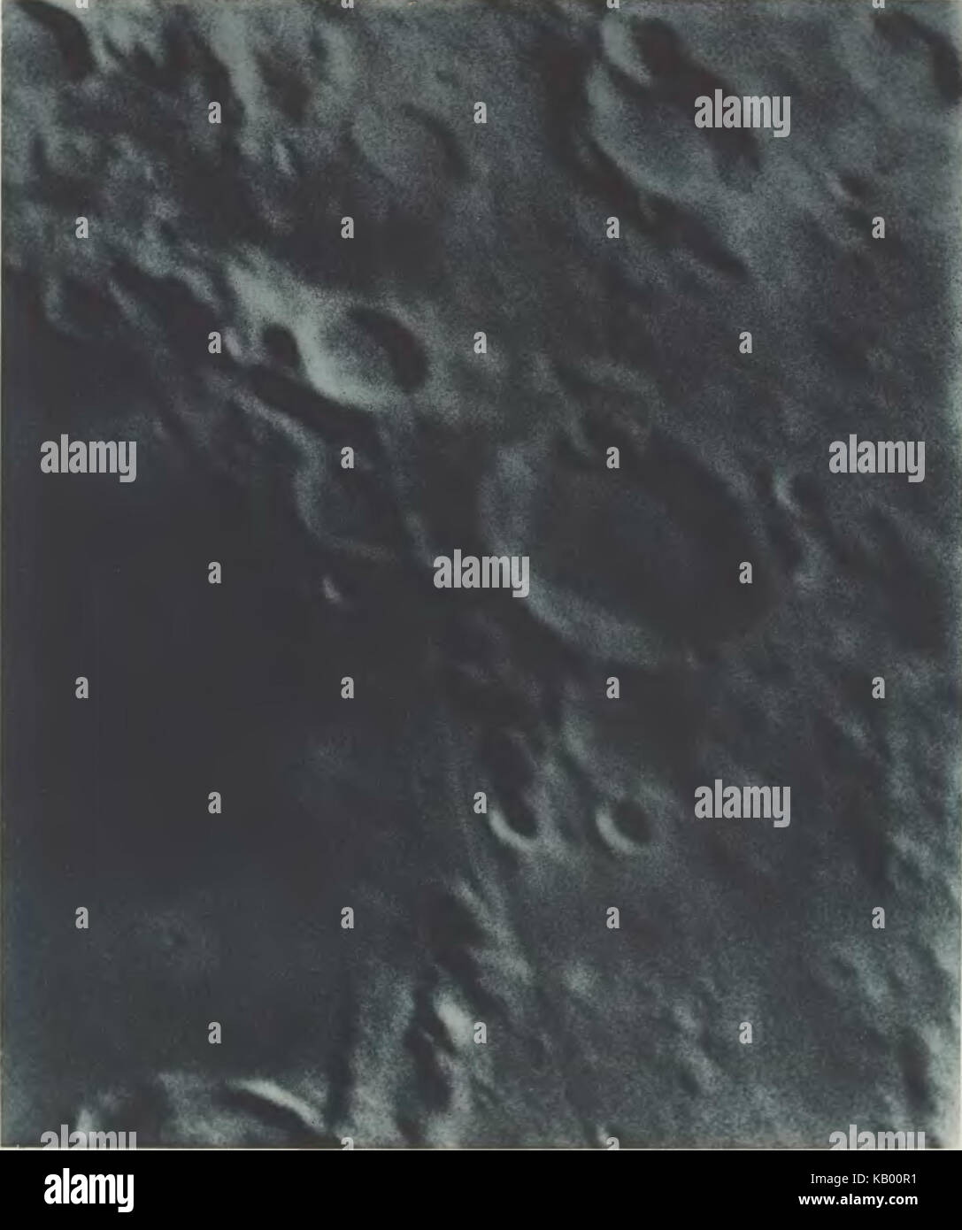 The Weinek Moon Atlas is a detailed map illustrating the lunar surface ...