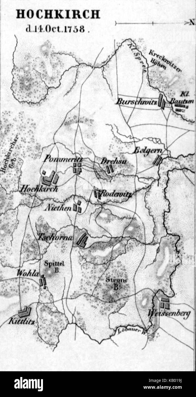 Seven years war map hi-res stock photography and images - Alamy