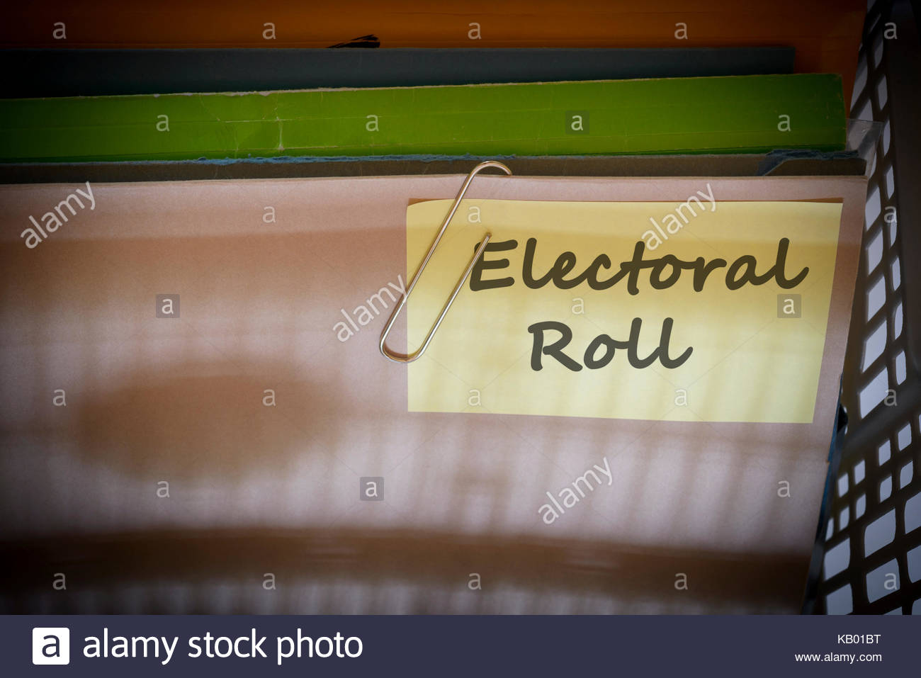 Electoral Register Stock Photos & Electoral Register Stock Images - Alamy