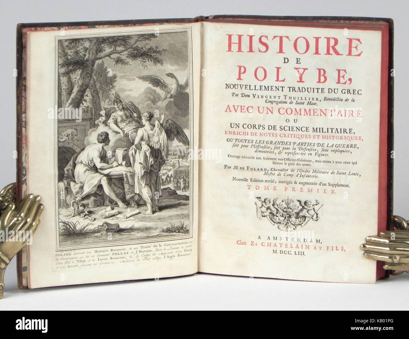 Vincent Thuillier Polybe 1753 25209 2 Stock Photo - Alamy