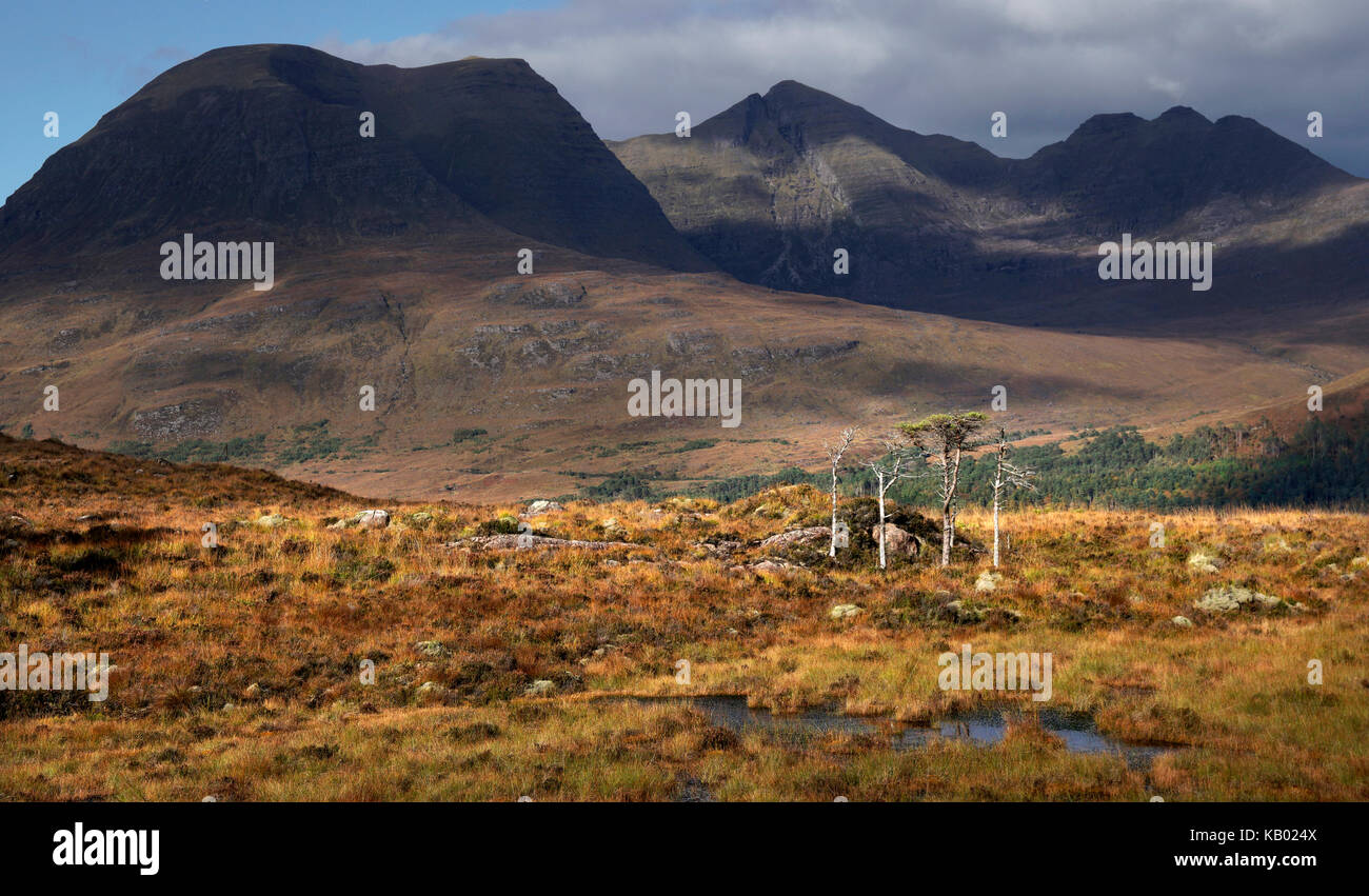Beinn Alligin (the Jewel of Torridon Stock Photo - Alamy