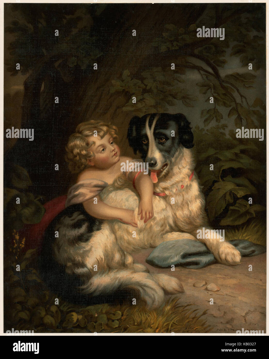 The Two Friends (Boston Public Library Stock Photo - Alamy