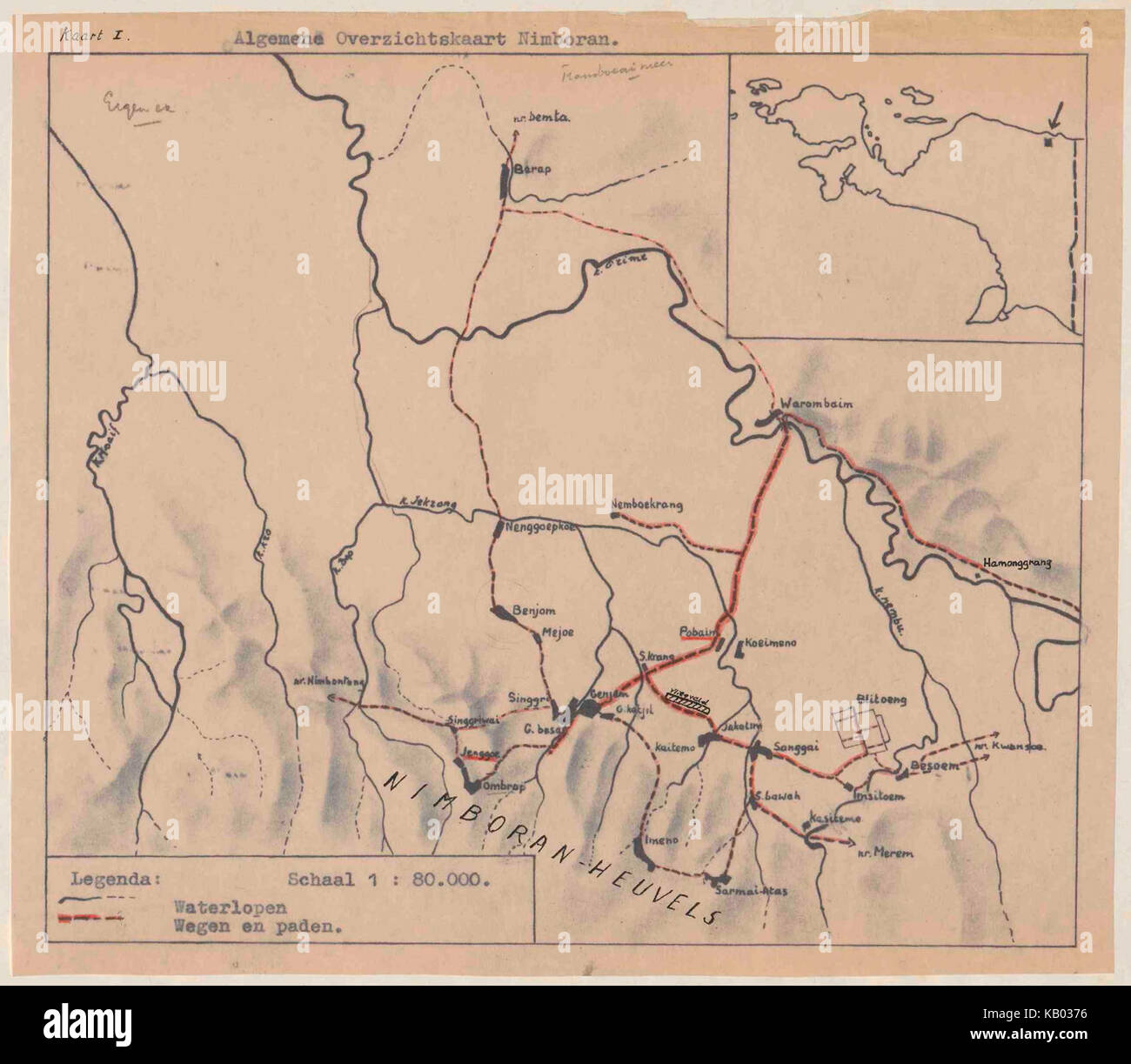 Map papua 1900s hi-res stock photography and images - Alamy