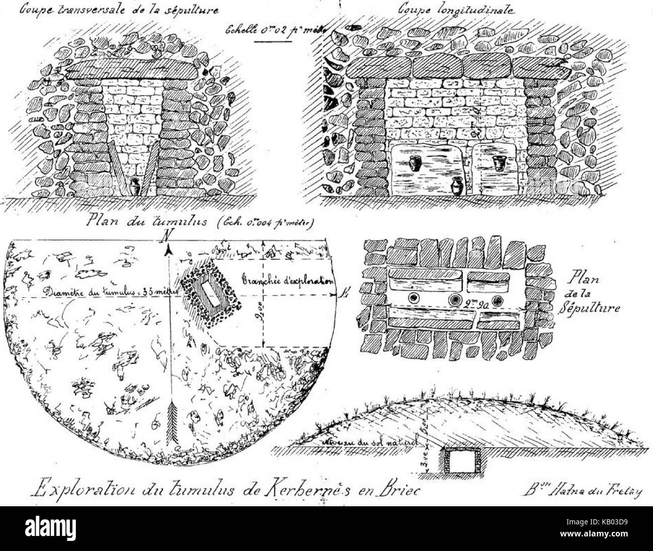 Tumulus Drawing Black and White Stock Photos & Images - Alamy