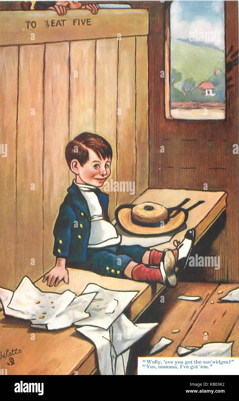 Postcard humour hi-res stock photography and images - Alamy