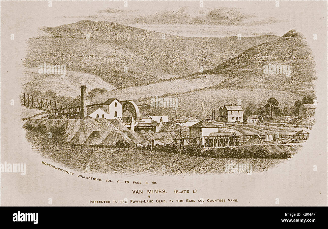 Van Lead Mines Stock Photo - Alamy