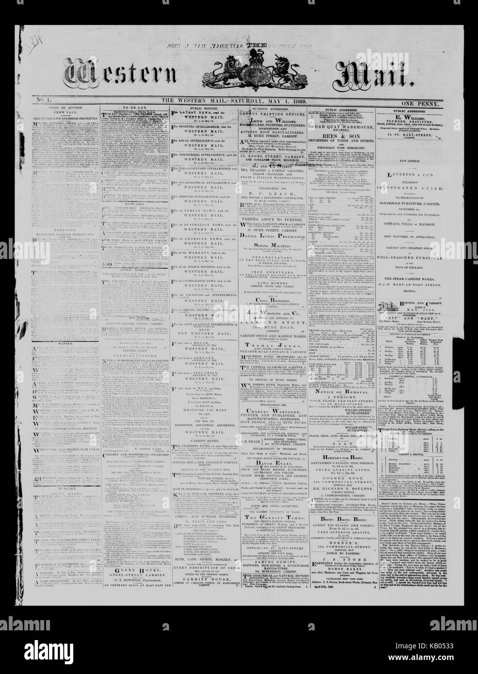 1869 1 Black and White Stock Photos & Images - Alamy