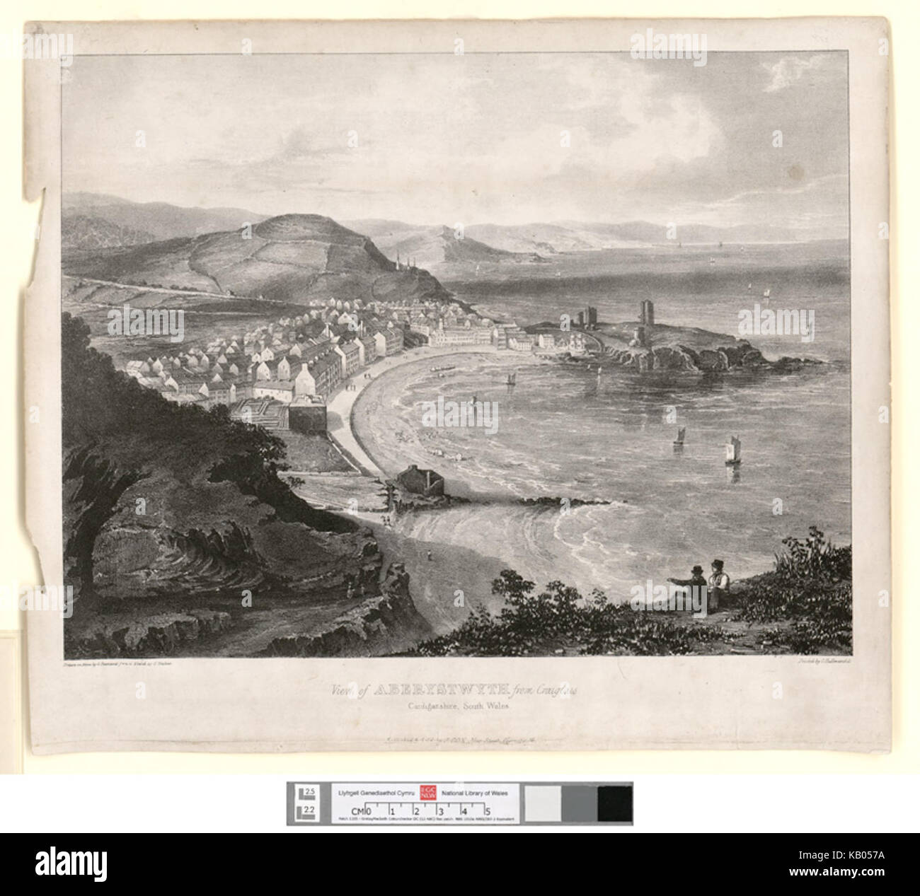 Aberystwyth map hi-res stock photography and images - Alamy
