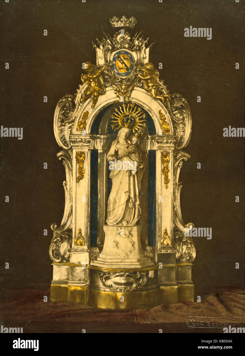 Virgen del Mayorazgo de Abaria Stock Photo - Alamy