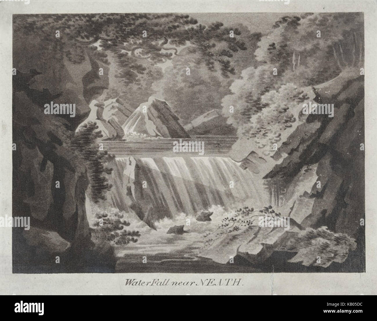 Map of neath hi-res stock photography and images - Alamy