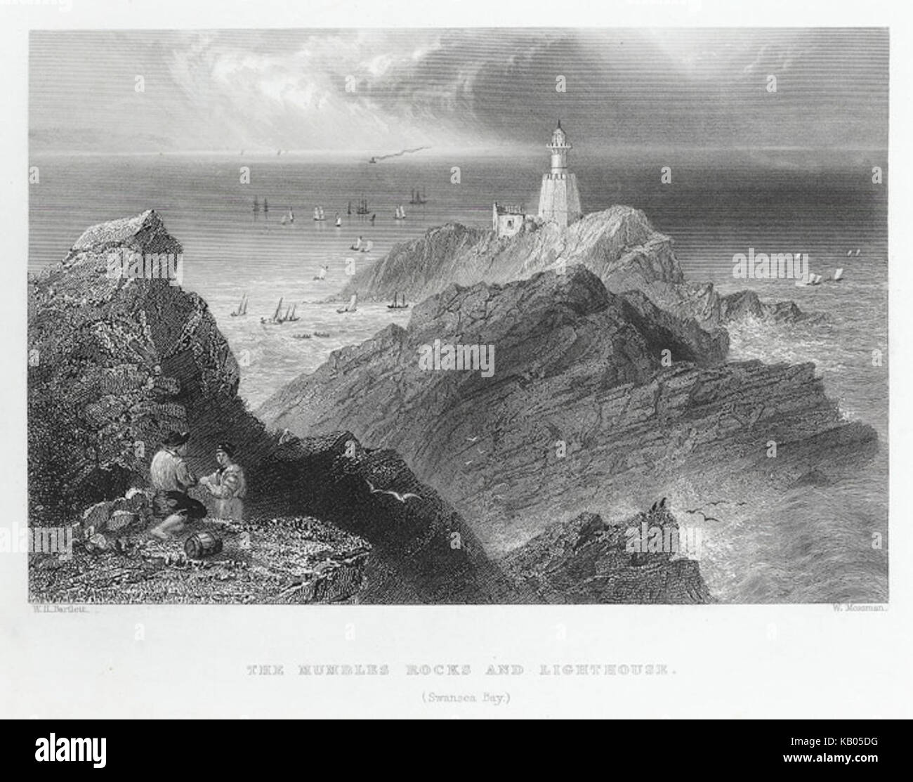 Map of mumbles hi-res stock photography and images - Alamy