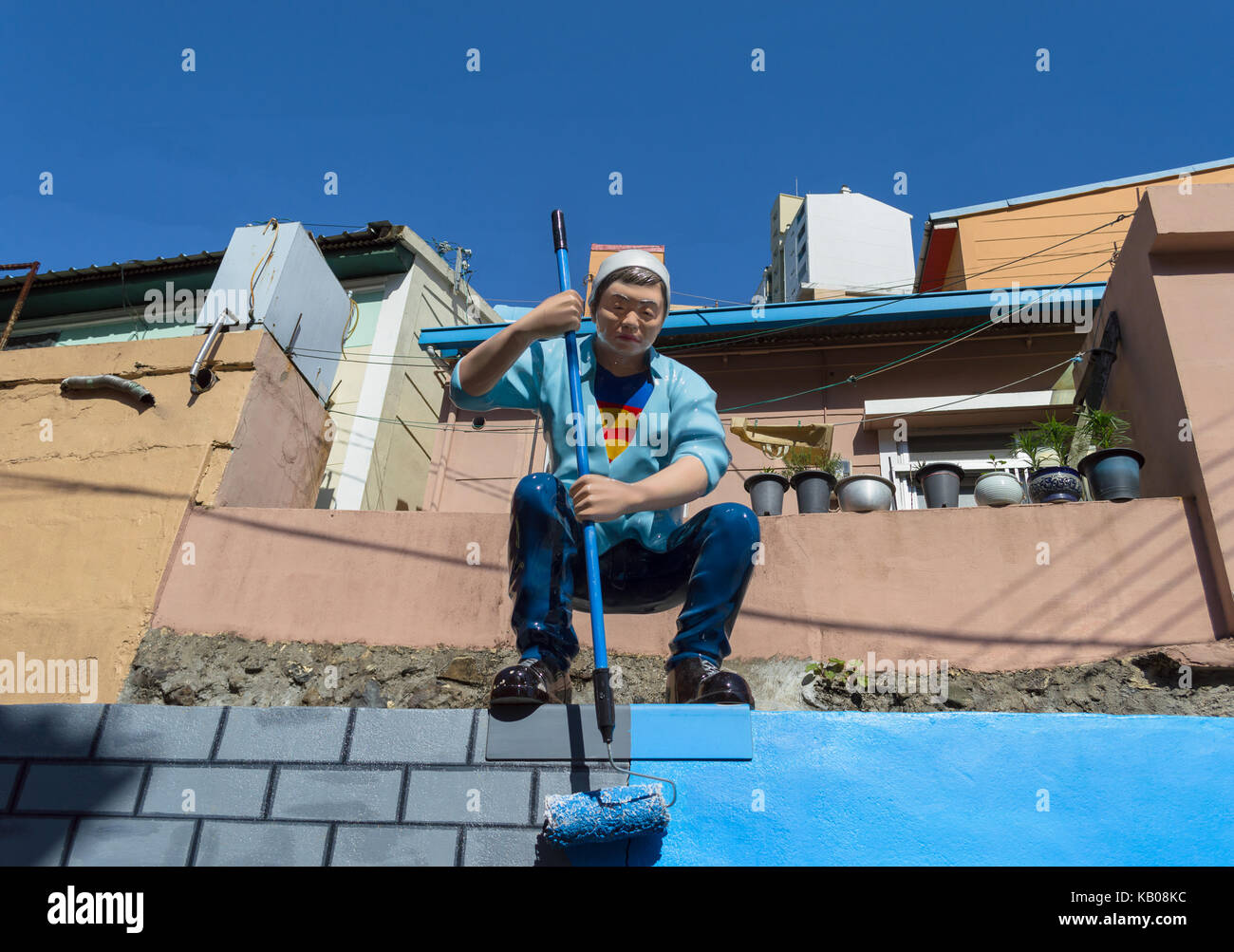 Busan stone culture village hi-res stock photography and images - Alamy