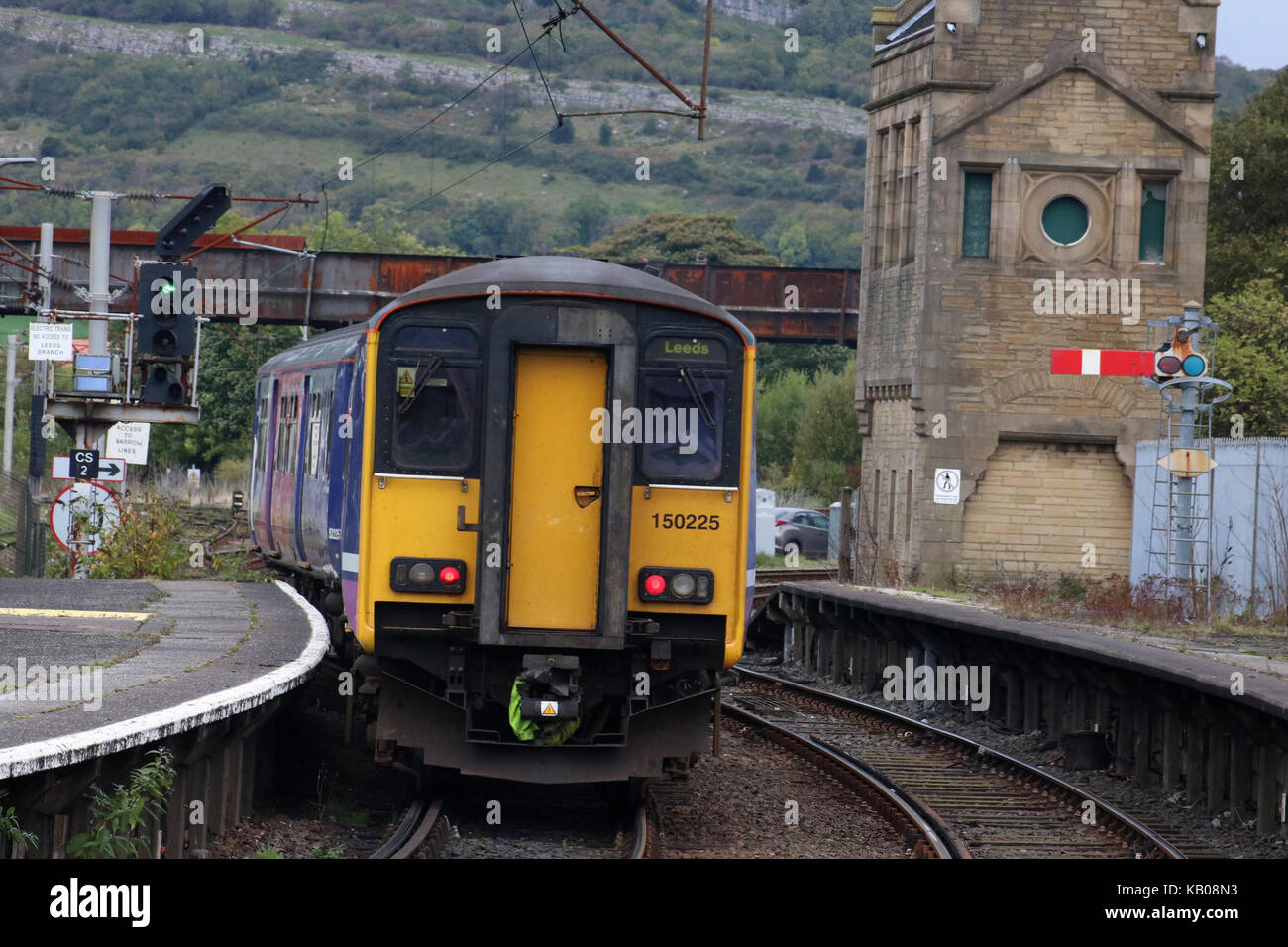 Class 150 Sprinter diesel multiple unit train in Northern livery ...