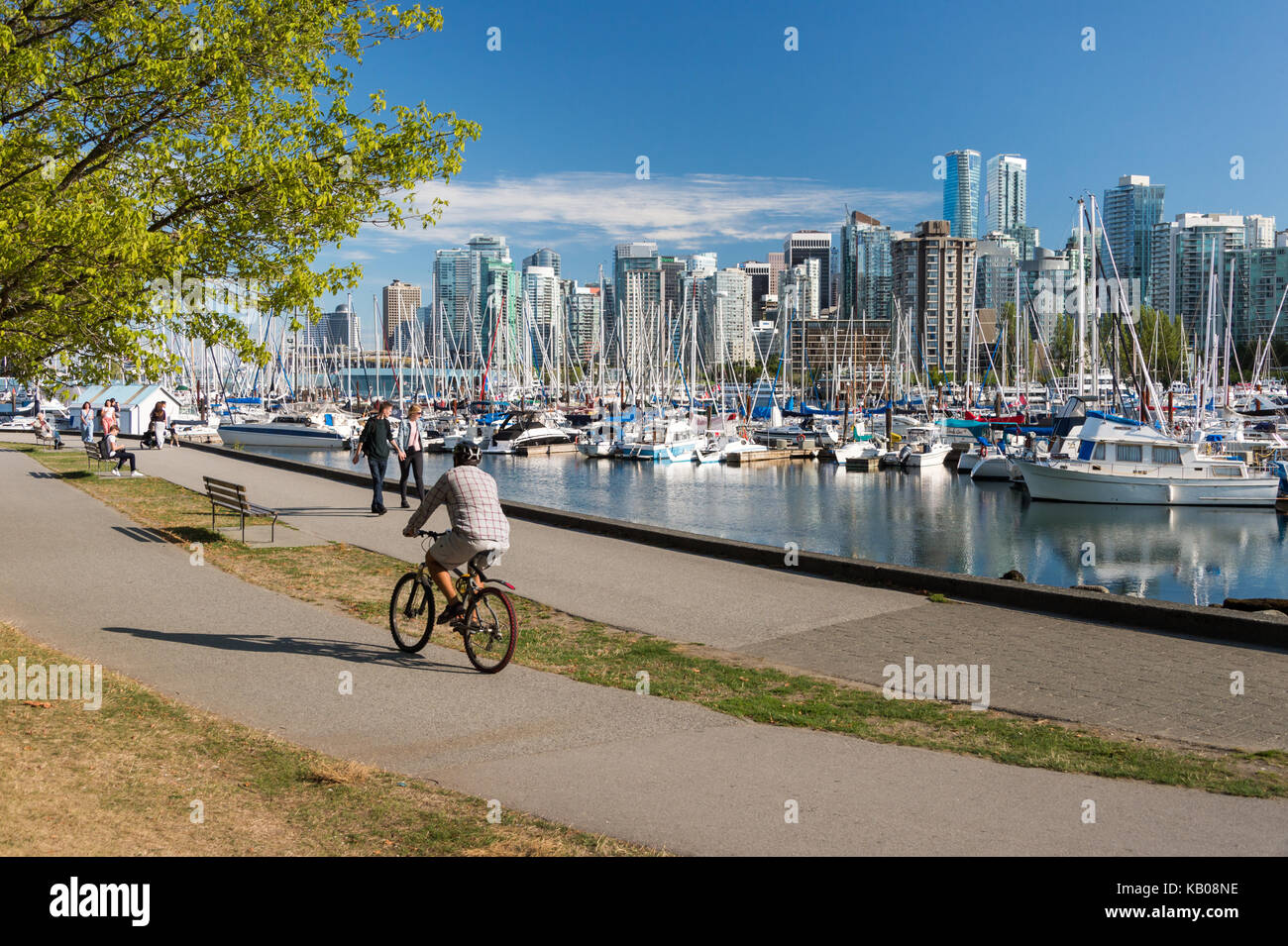 Downtown vancouver skyline hi-res stock photography and images - Alamy
