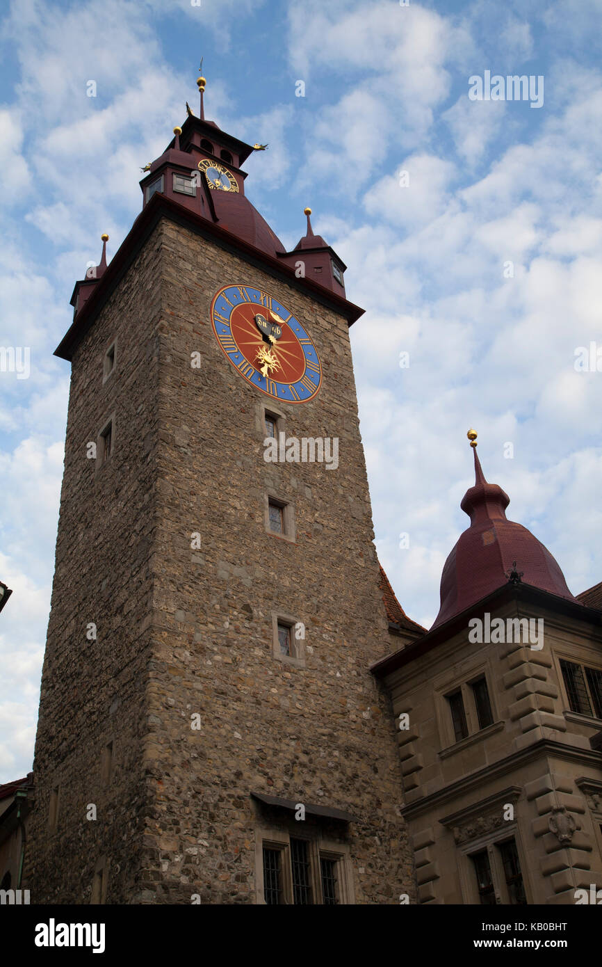 Zytturn Zeitturm clock tower and clock museum built by Hans Luter in ...