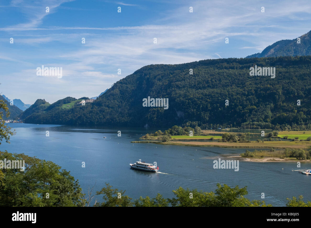 Ferry and lake lucerne hi-res stock photography and images - Alamy