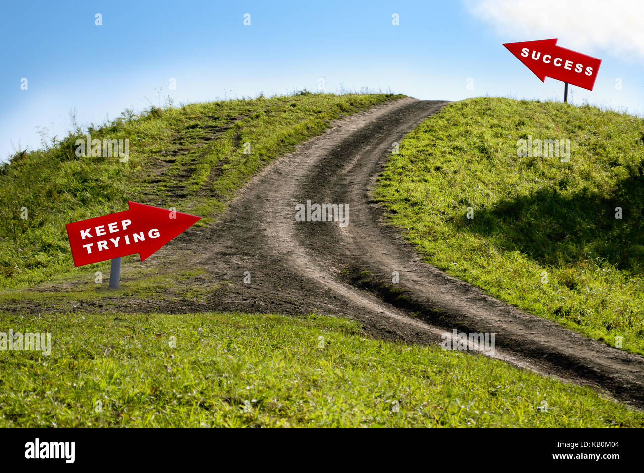 road to success concept Stock Photo - Alamy