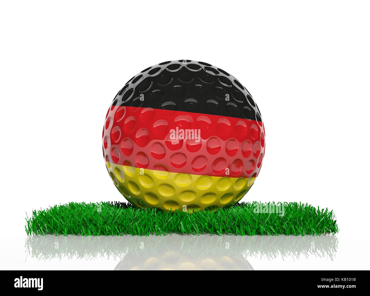 National flag golf ball hi-res stock photography and images - Alamy