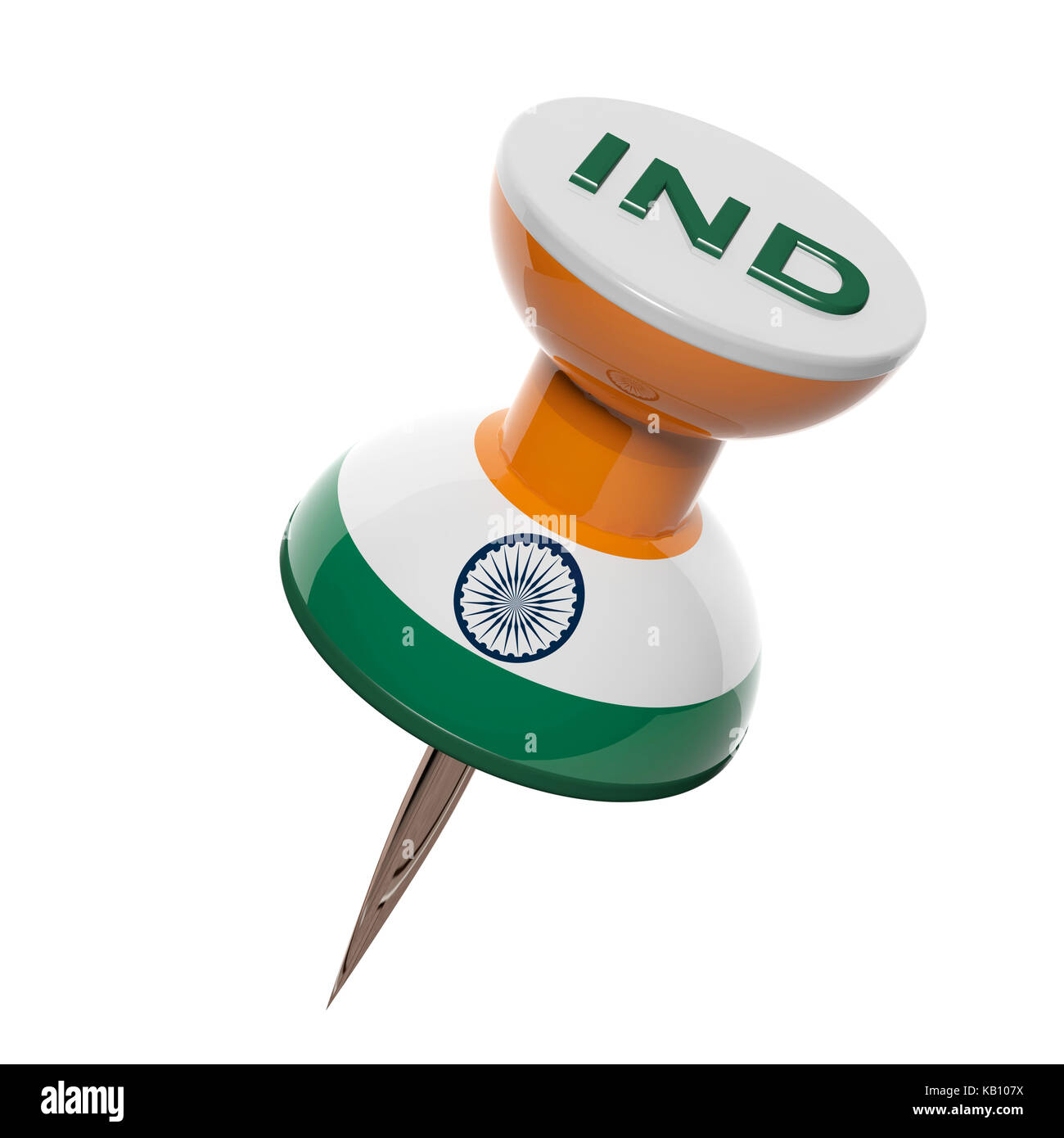 Map of india isolated hi-res stock photography and images - Alamy