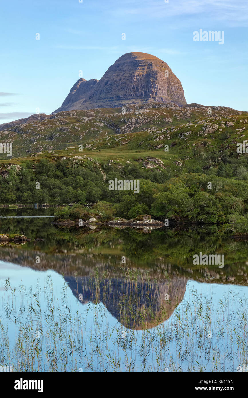 Loch Druim Suardalain, Assynt, Sutherland, Scotland, United Kingdom ...