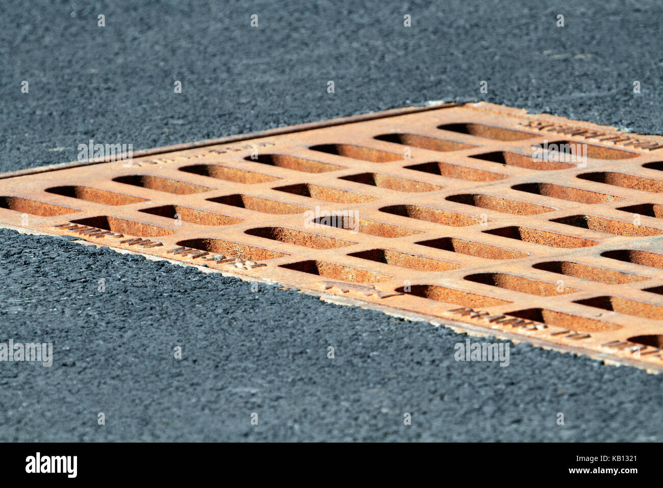 Storm drain grates hi-res stock photography and images - Alamy