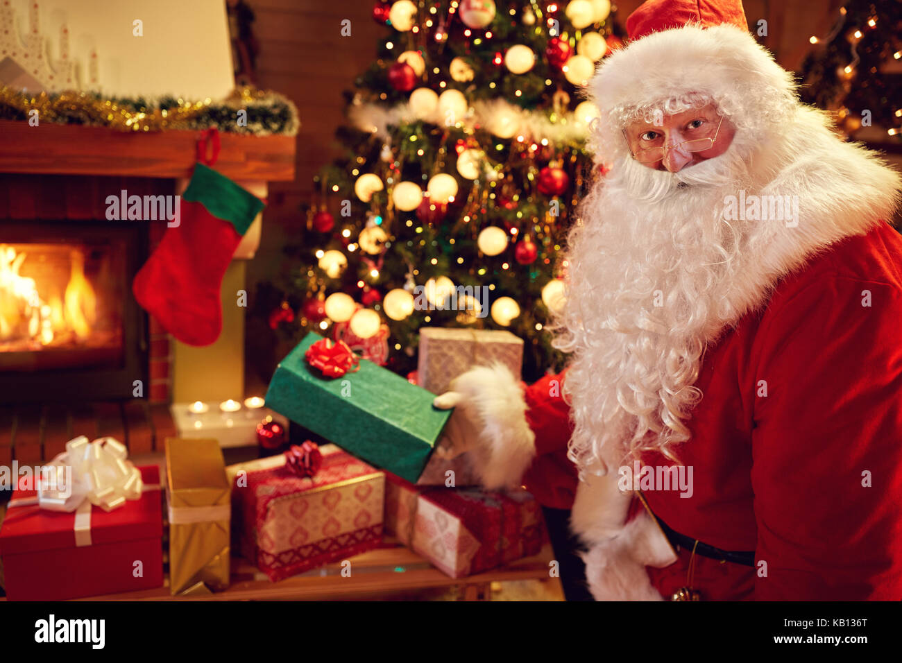 Christmas season brings happy hi-res stock photography and images - Alamy