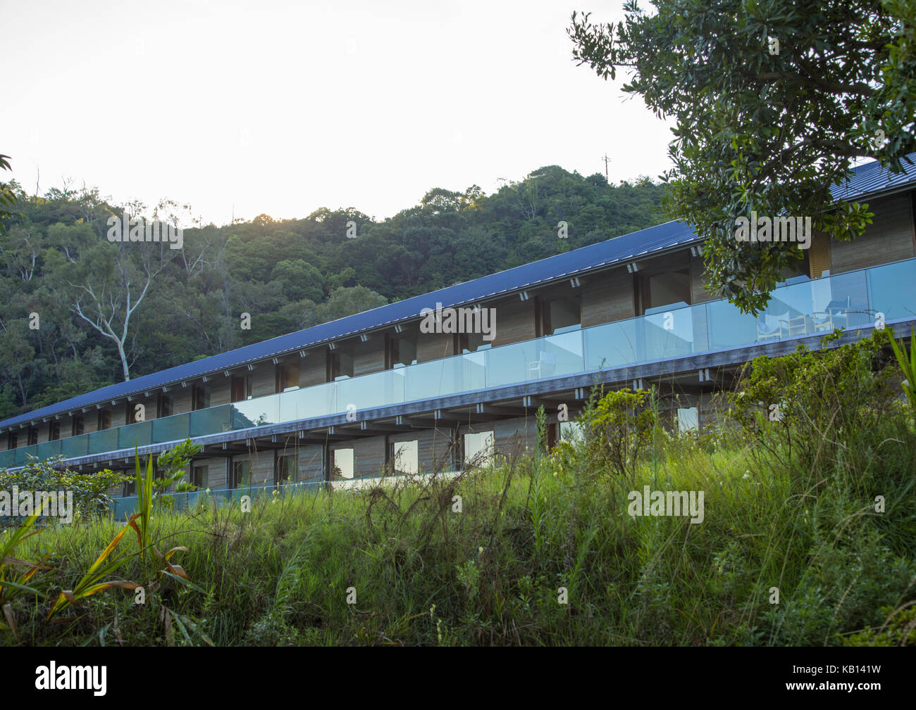 Benesse house hotel, Seto Inland Sea, Naoshima, Japan Stock Photo - Alamy