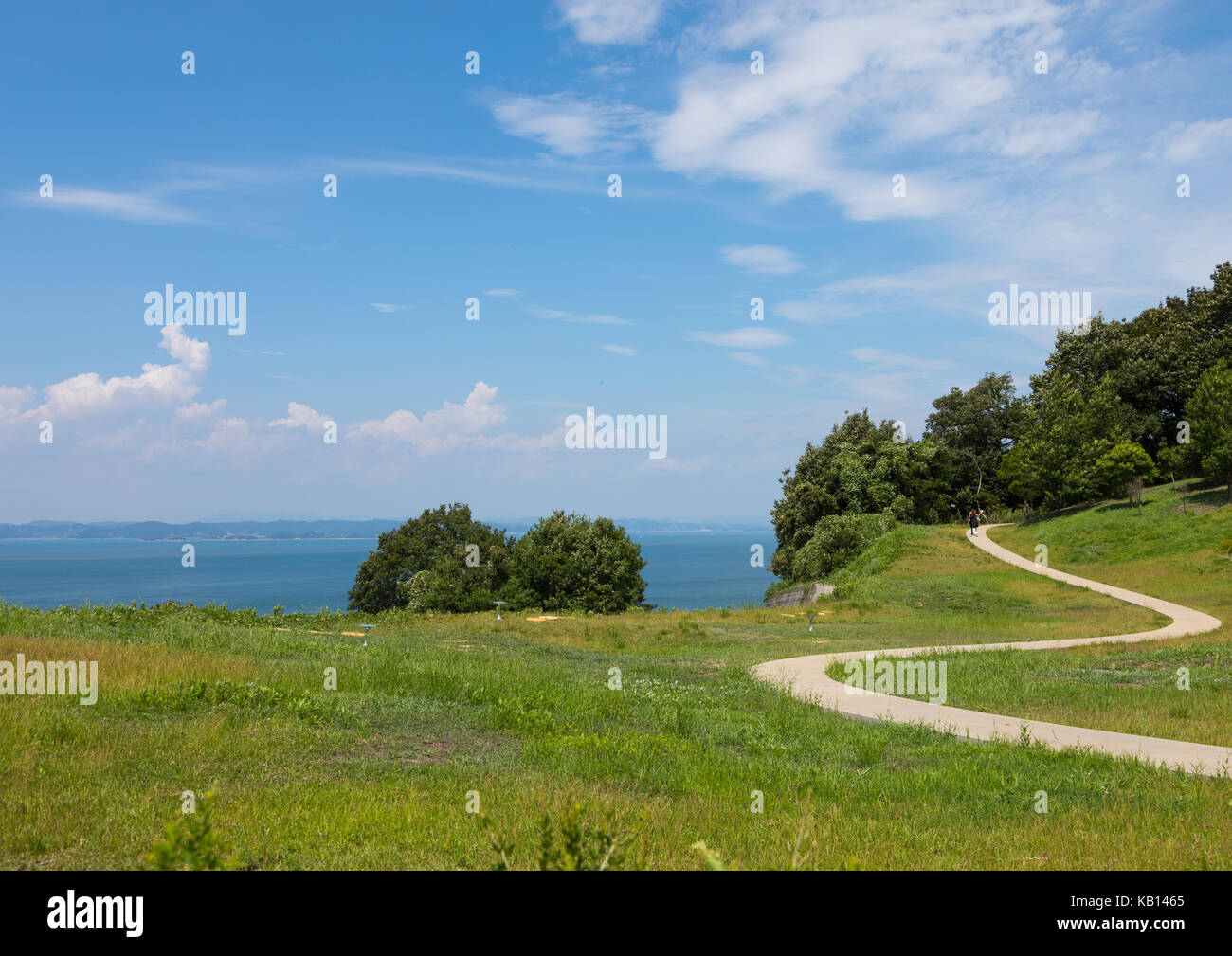Teshima art museum, Kagawa prefectiure, Teshima, Japan Stock Photo - Alamy