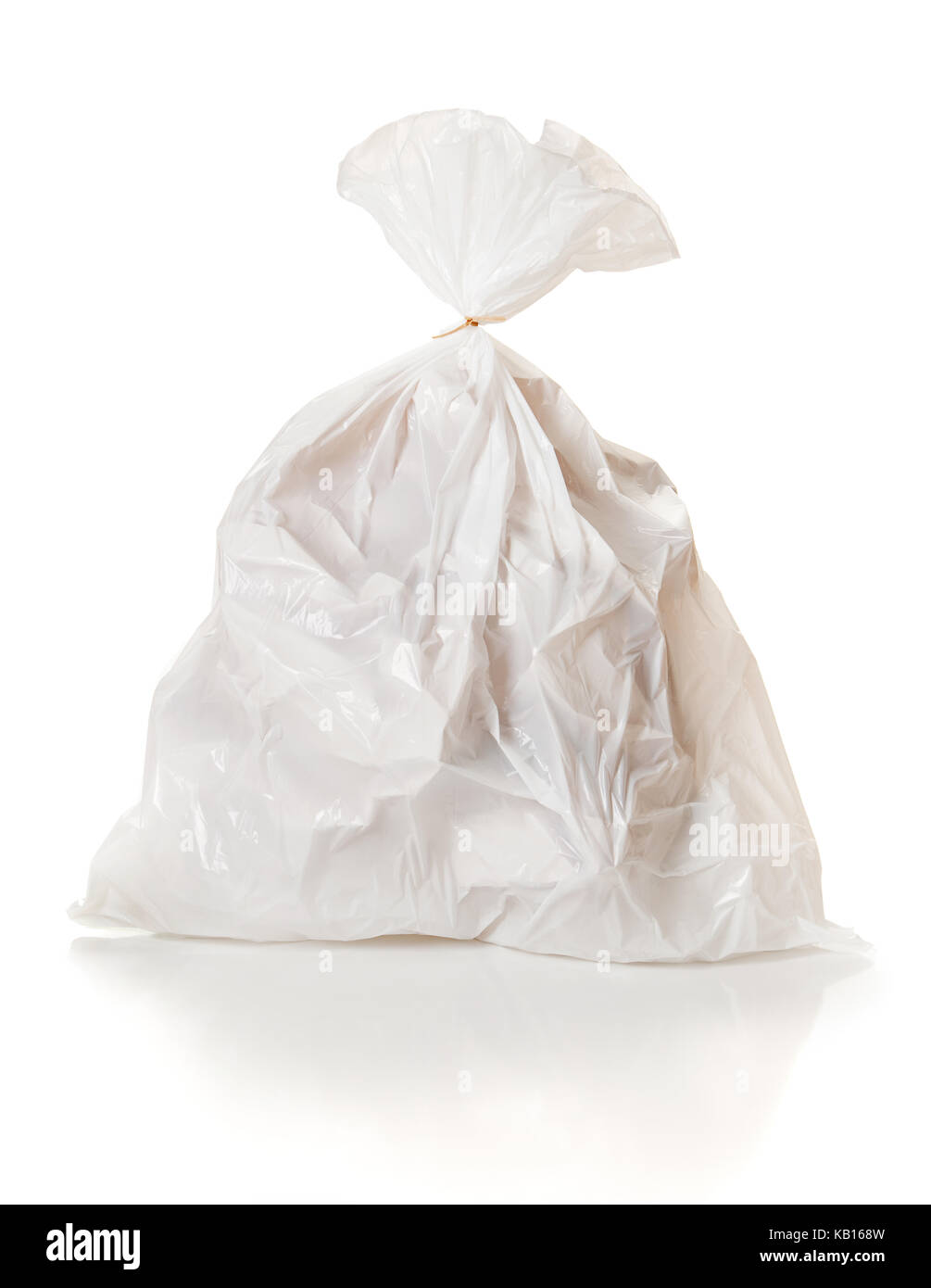 Garbage can and bag Stock Photo - Alamy