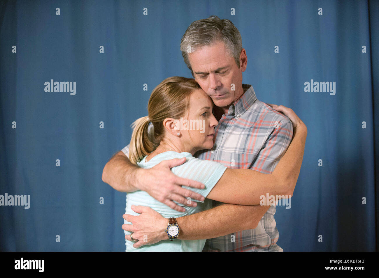 A QUESTION OF FAITH, from left: Renee O'Connor, C. Thomas Howell, 2017 ...