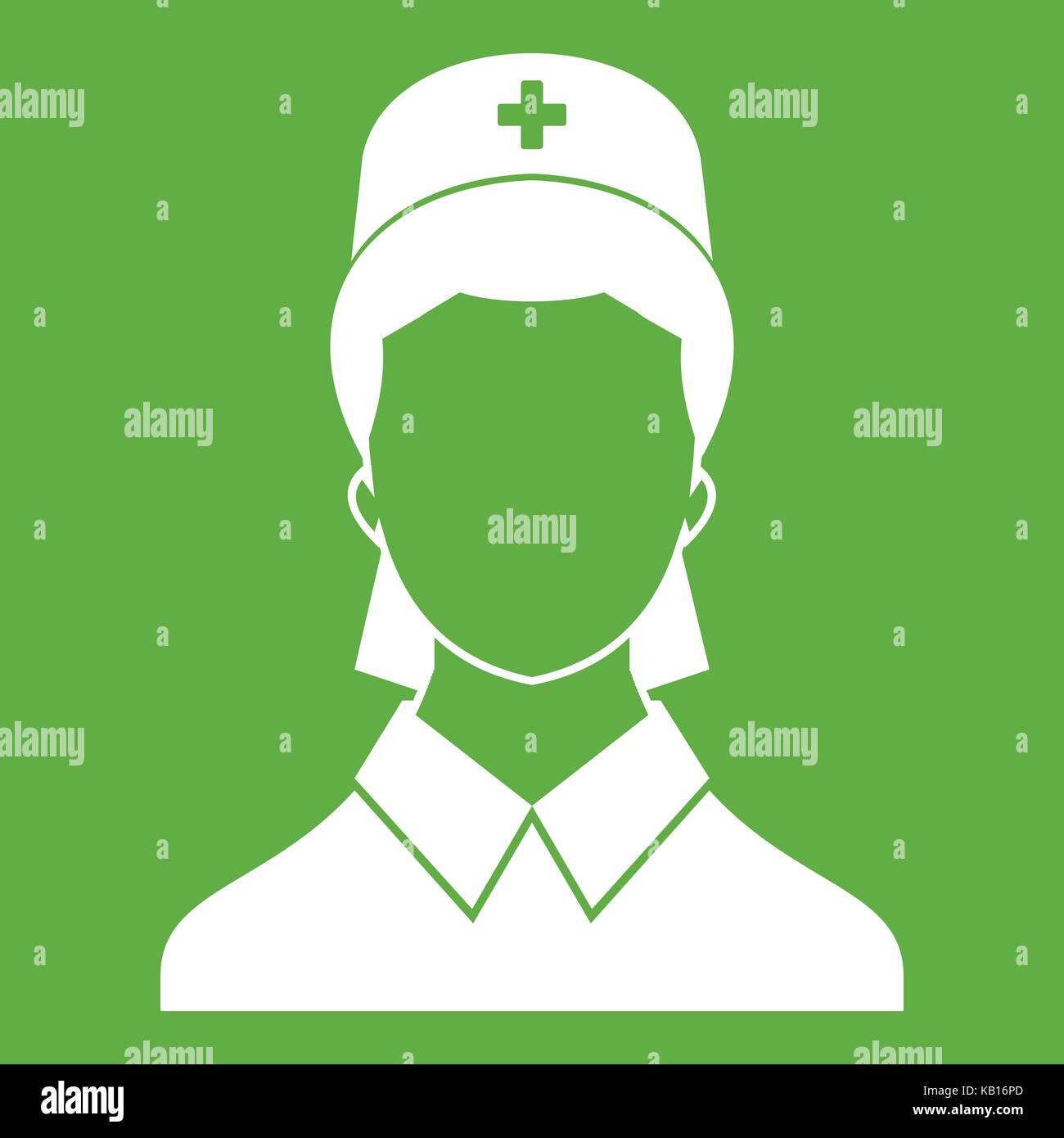 Doctor icon green Stock Vector Image & Art - Alamy